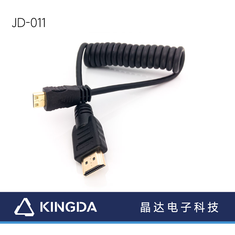 China Supper Spring MINI HDMI cable Manufacturer and Supplier | Jingda